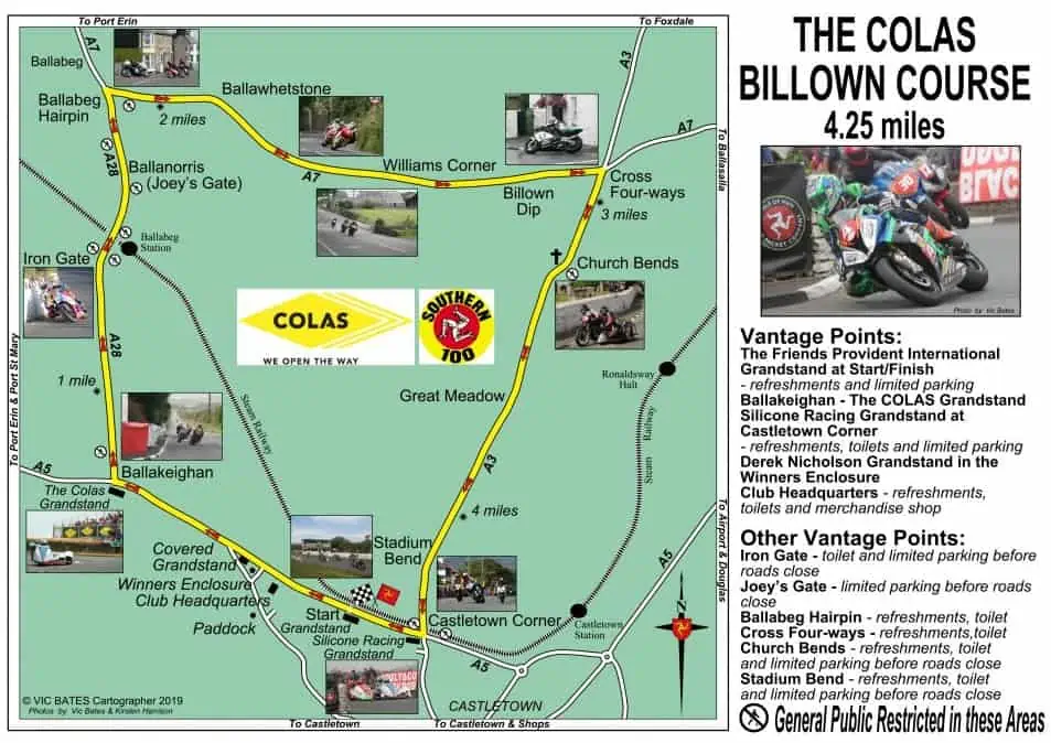 Southern 100 Road Races in May 2025 before the Isle of Man TT