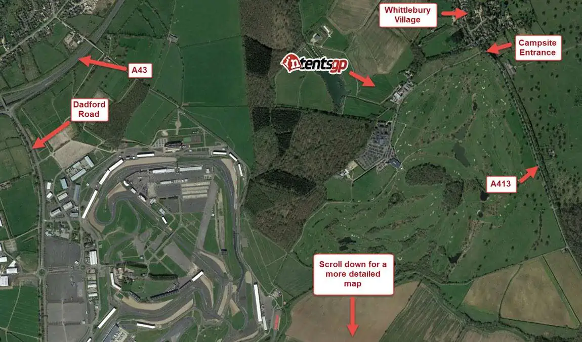 Silverstone Area Maps (MotoGP) - intentsGP